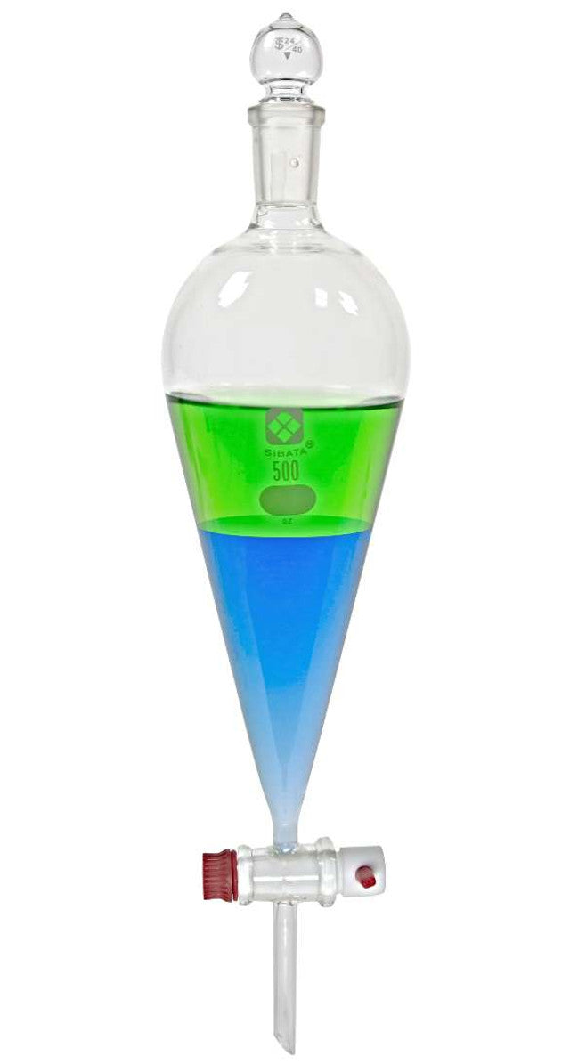 Heathrow Scientific 1426T-1000 SIBATA Glass Separatory Funnel, 1000 mL – San Diego Scale