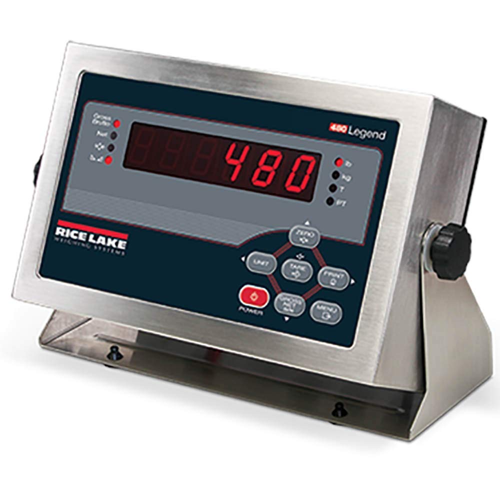 Rice Lake 480 Legend Configurable Digital Weight Indicator, NTEP 115 V – San Diego Scale