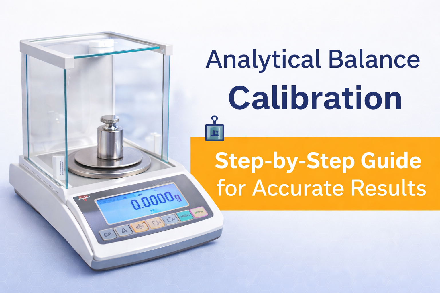 How to Calibrate an Analytical Balance for Accurate Results – San Diego ...