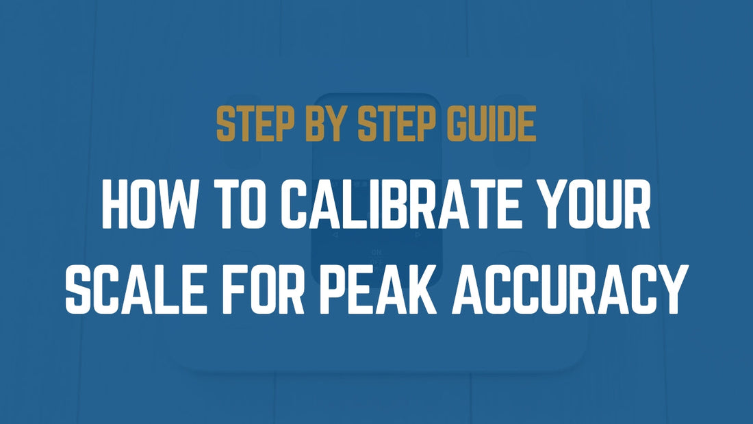 Step by Step Guide How to Calibrate Your Scale for Peak Accuracy – San ...