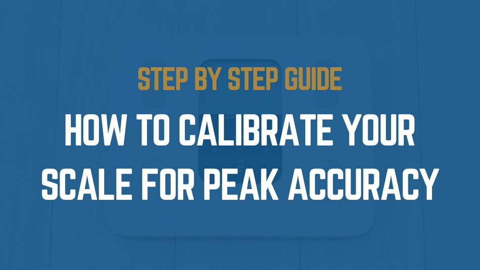 Step by Step Guide How to Calibrate Your Scale for Peak Accuracy – San ...
