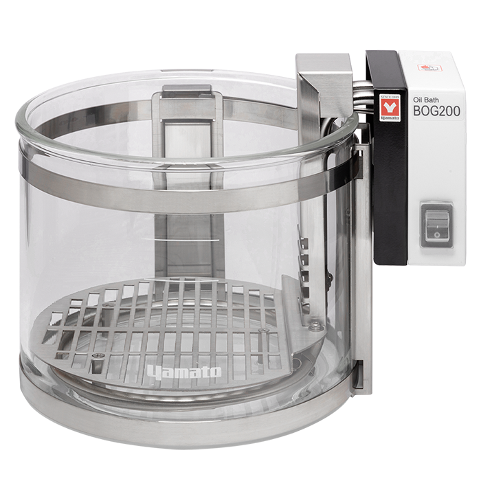 Yamato BOG-200 BOG Series Laboratory Oil Bath, glass bath, 2.2L 115V ...