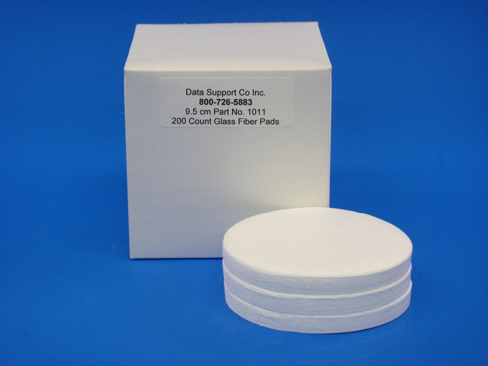 DSC Glass Fiber Sample Pads 9.5 cm™ for Microwave Moisture Analyzers 2 ...
